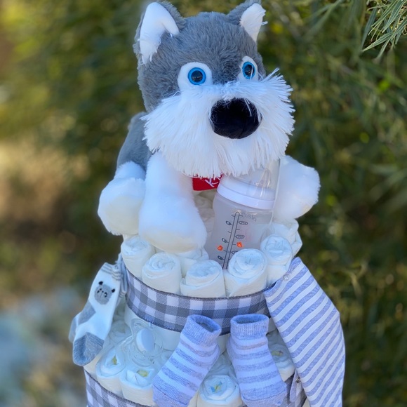 Pampers | Accessories | Puppy Diaper Cake Dog Diaper Cake | Poshmark